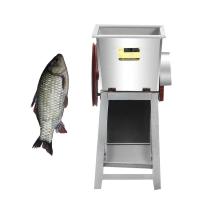 China AH-QY150 Automatic Fresh Fish Cutting Machine 1000kg/h Capacity 2.2kW Motor Stainless Steel Construction for sale