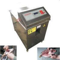 China Automatic Fish Meat Bone Separator Machine 180-300kg/h Capacity 1.5-2.2KW Power 380V/220V for sale