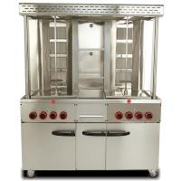 China Electric&Gas Vertical/Standing Type Shawarma Machine Adjustable for Chicken BBQ Grill for sale
