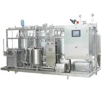 China Small Scale Yogurt Production Line Dairy Processing Machine 220V/380V with 6-1000 Ton Daily Capacity and CIP System for sale