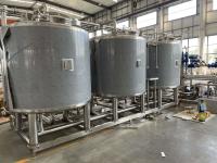 China Small Scale Yogurt Production Line Dairy Processing Machine 220V/380V with 6-1000 Ton Daily Capacity and CIP System for sale
