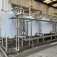 China Small Scale Yogurt Production Line Dairy Processing Machine 220V/380V with 6-1000 Ton Daily Capacity and CIP System for sale
