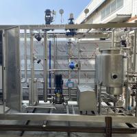 China Small Scale Yogurt Production Line Dairy Processing Machine 220V/380V with 6-1000 Ton Daily Capacity and CIP System for sale