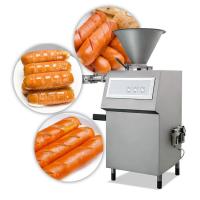 China Electric Pneumatic Sausage Stuffer Filling Machine 220V 23L Stainless Steel for sale
