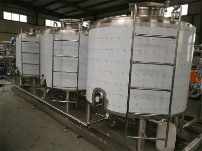China Custom CIP System Clean-in-Place Condensed Milk Production Line with 6-1000 Tons Daily Capacity and Optional Water Treatment for sale