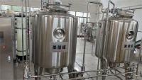 China Small Scale Yoghurt Production Line 304 Stainless Steel Machine with 60-140℃ Sterilization Temperature and 4-5 Second Processing Time for sale