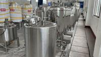 China Small Scale Yoghurt Production Line 304 Stainless Steel Machine with 60-140℃ Sterilization Temperature and 4-5 Second Processing Time for sale