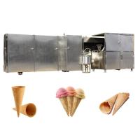 China Automatic Ice Cream Cone Production Line Stainless Steel 6500-7000 PCS/H for sale