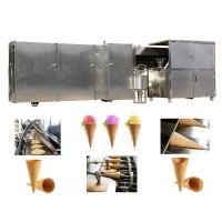China Automatic Ice Cream Cone Production Line Stainless Steel 6500-7000 PCS/H for sale