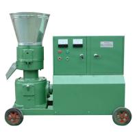 China KL Series Flat Die Poultry Feed Pellet Machine 2.2-30kw Power 50-1100kg/h Capacity for sale