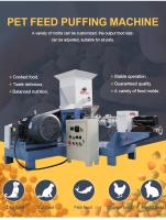 China AH Series Floating Fish Feed Manufacturing Machine 7.5 Ton/H Capacity Pellet Extruder with Dry Puffing Process for sale