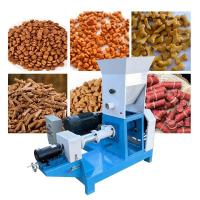 China AH Series Floating Fish Feed Manufacturing Machine 7.5 Ton/H Capacity Pellet Extruder with Dry Puffing Process for sale