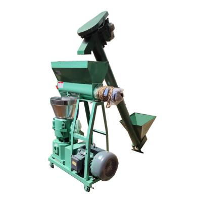 China AH-N400 Industrial Feed Pellet Machine 2 Ton/Hour Capacity 30KW Power for Poultry Livestock Fish for sale