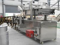 China Automatic Plantain Chips Production Line 100-500kg/h Multi-Fruit Slicing Frying Machine for sale