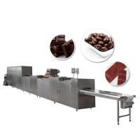 China Stainless Steel 304 Chocolate Bar Production Line 380V 600-800kg/h CE Approved for sale