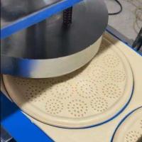 China Fully Automatic Frozen Pizza Production Line 300-500kg/hr Stainless Steel PLC Control for sale