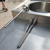 China Double Tube Enema Machine Automatic Fish Meat Sausage Stuffer Machine for sale