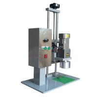 China Semi Automatic Horizontal Capping Machine for 10-80mm Bottles with 40-200mm Height Range | 220V 80W Industrial Sealer for sale