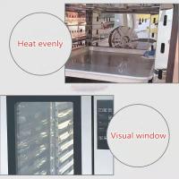 China Industrial Stainless Steel Electric Baking Oven 0.2-0.8KW with 600×400mm GN Pan and 0-300℃ Temperature Range for sale
