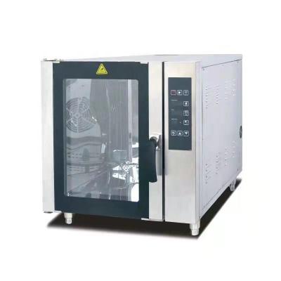China Industrial Stainless Steel Electric Baking Oven 0.2-0.8KW with 600×400mm GN Pan and 0-300℃ Temperature Range for sale