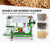 China AH-7.5FC Grain Processing Machine with 9.35kW Power and 1.25m x 2.4m Sieve Surface for sale
