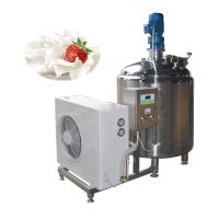 China SUS304 Stainless Steel Milk Cooling Tank 500-10000L Capacity with 3500-65000W Refrigeration for Dairy Processing for sale