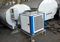 China SUS304 Stainless Steel Milk Cooling Tank 500-10000L Capacity with 3500-65000W Refrigeration for Dairy Processing for sale