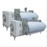 China SUS304 Stainless Steel Milk Cooling Tank 500-10000L Capacity with 3500-65000W Refrigeration for Dairy Processing for sale