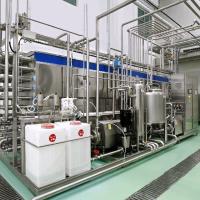 China 500LPH Pasteurized Milk Processing Line with SUS304/316L Construction for 1-500T/D Dairy Production for sale
