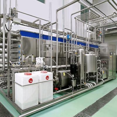 China 500LPH Pasteurized Milk Processing Line with SUS304/316L Construction for 1-500T/D Dairy Production for sale
