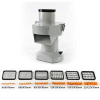 China Industrial Vegetable Chopper Potato Chips Cutter Lemon Slicer Shredder 150kg/h 220V for sale