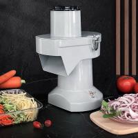 China Industrial Vegetable Chopper Potato Chips Cutter Lemon Slicer Shredder 150kg/h 220V for sale