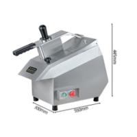 China Stainless Steel Electric Vegetable Cutter 220V 0.25kW 120kg/h Commercial Dicing Machine for sale