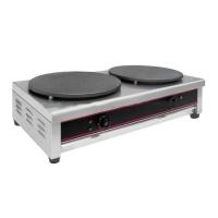 China Commercial Electric Countertop Crepe Maker 3000W 50-300C Stainless Steel for sale