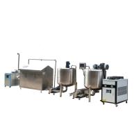 China Industrial Cotton Candy Making Machine 304 Stainless Steel 150kg/h Production Line for sale