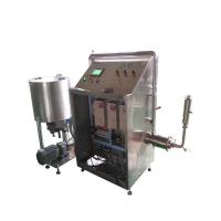 China Marshmallow Continuous Inflator Aerator Machine 200L/H Cake Whipping Machine for Food Industry for sale