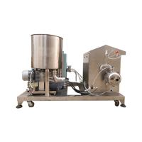 China Marshmallow Continuous Inflator Aerator Machine 200L/H Cake Whipping Machine for Food Industry for sale