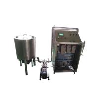 China Marshmallow Continuous Inflator Aerator Machine 200L/H Cake Whipping Machine for Food Industry for sale