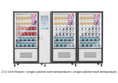 China Outdoor Snack and Drink Vending Machine 300-450pcs Capacity 4-18°C Refrigeration for sale