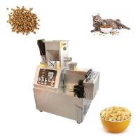 China Twin Screw Corn Puff Snack Extruder Machine 5.5kw 40kg/h for Puffed Snacks for sale