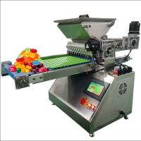 China Table-Top Gummy Depositor Machine with 20L Hopper and 10 Nozzles for Chocolate and Candy Production for sale
