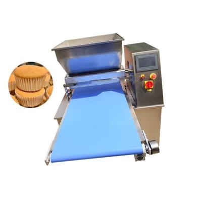 China Automatic Cake Forming Machine 220V with 3-8 TRAY/Min Capacity for Sponge Cup Cake Production for sale