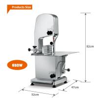 China Industrial Bone Saw Machine 650W 1420RPM Stainless Steel Meat Cutting Saw 5-155mm for sale