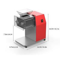 China Industrial Meat Cutting Machine 1100W 250KG/H High Speed Beef Mutton Fish Chicken Cutter for Factory for sale