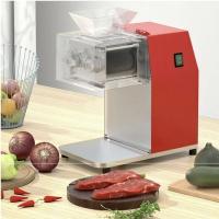 China Industrial Meat Cutting Machine 1100W 250KG/H High Speed Beef Mutton Fish Chicken Cutter for Factory for sale