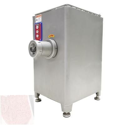 China Commercial Meat Grinder 32V 1.5KW 380V 3Phase Stainless Steel Meat Mincer Sausage Machine for sale