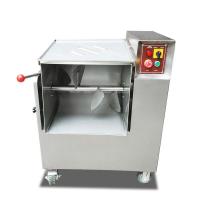 China Stainless Steel 100L Vertical Meat Mixer 1.5KW 220V Heavy Duty Food Filling Machine for sale