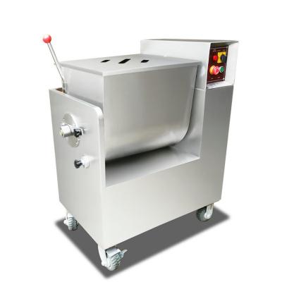 China Stainless Steel 100L Vertical Meat Mixer 1.5KW 220V Heavy Duty Food Filling Machine for sale