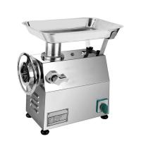 China Commercial Stainless Steel Electric Meat Grinder with 82mm Plate Diameter and Copper Gear Transmission for Professional Food Processing for sale