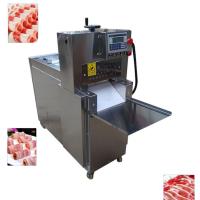 China Stainless Steel Frozen Meat Cutting Machine 3-50mm Thickness 50-60 Slices/Min for Beef Mutton Processing for sale